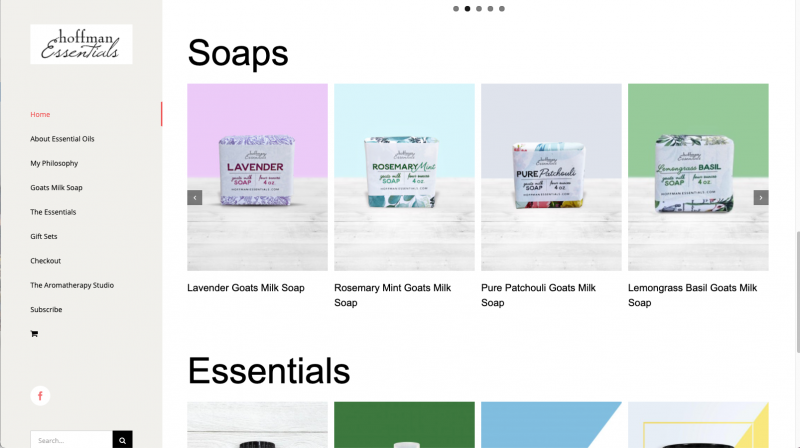 Hoffman Essentials Redesign | Netmud